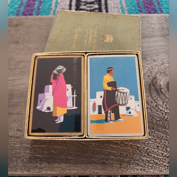 Congress | Games | Vintage Fred Harvey Congress Brand Playing Cards ...